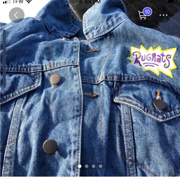 Nickelodeon | Jackets & Coats | Rugrats Jean Jacket | Poshmark
